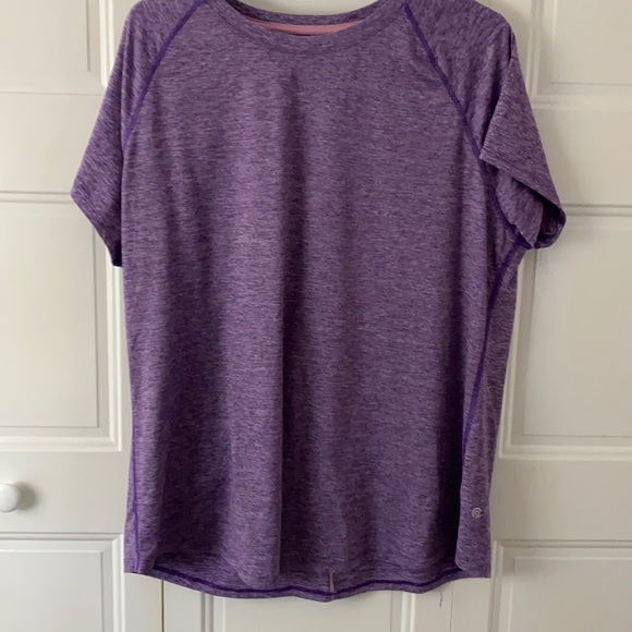 Champion | Tops | Champion Purple Athletic Shirt | Poshmark